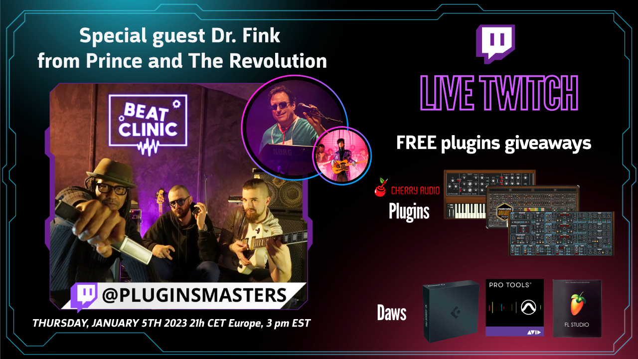 PluginsMasters presents Beat Clinic Twitch Show - PluginsMasters