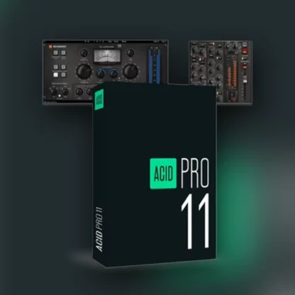 Magix ACID Pro 11 - Music editing